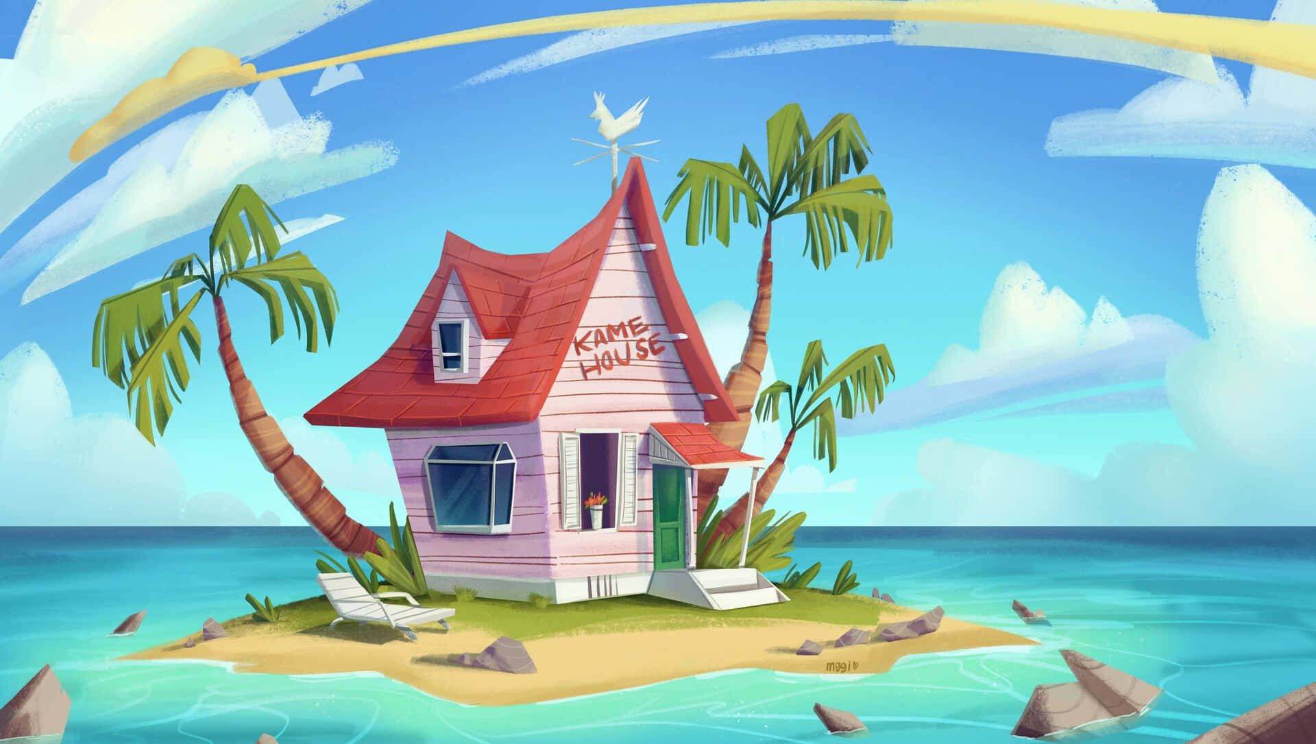 Dragon Ball House Wallpapers - Top Free Dragon Ball House Backgrounds ...