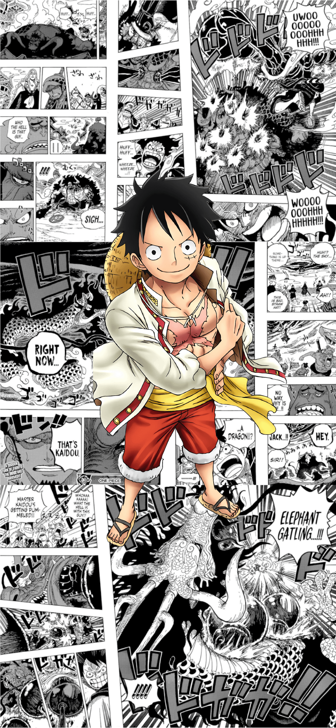 Manga Luffy Wallpapers - Top Free Manga Luffy Backgrounds - WallpaperAccess