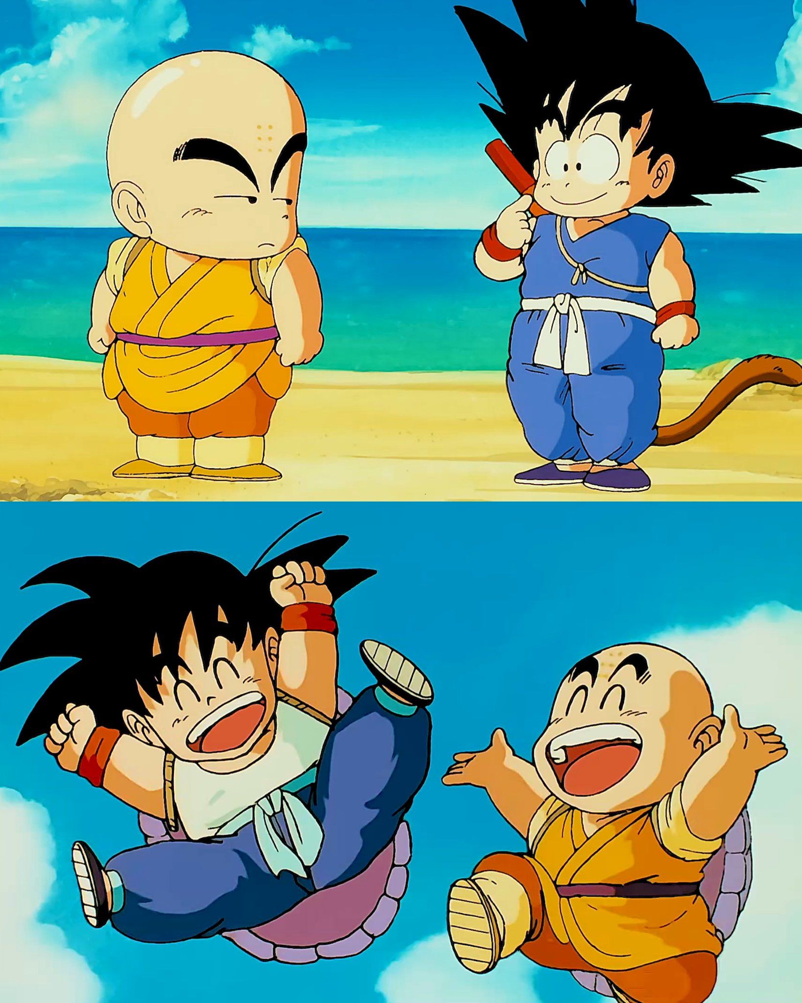 Goku and Krillin Wallpapers - Top Free Goku and Krillin Backgrounds ...