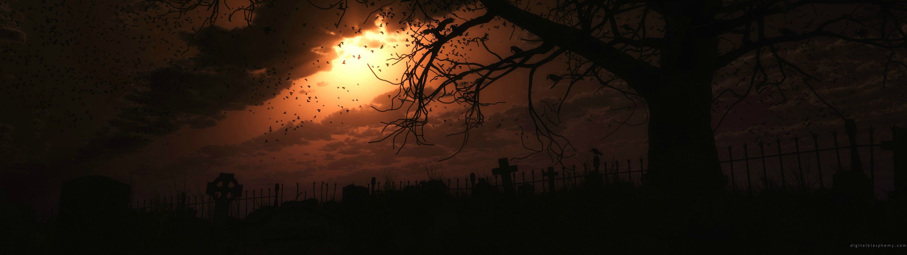 Horror Dual Monitor Wallpapers - Top Free Horror Dual Monitor ...