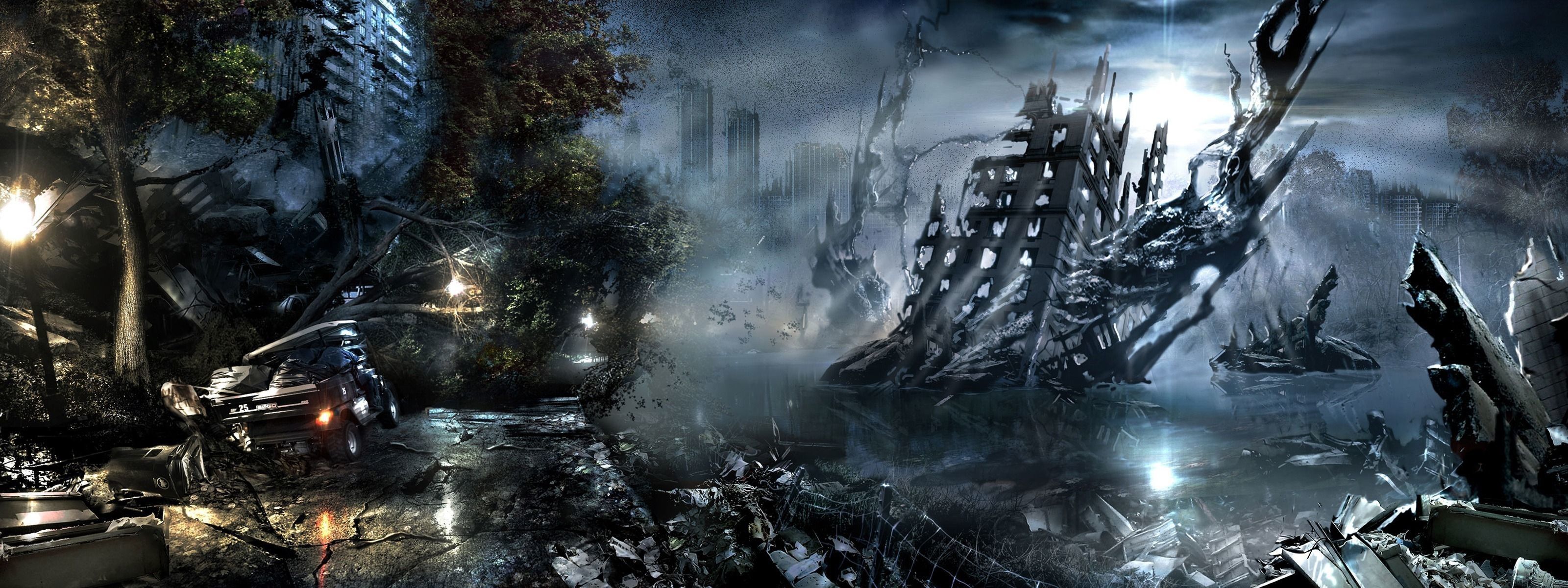 Horror Dual Monitor Wallpapers - Top Free Horror Dual Monitor ...