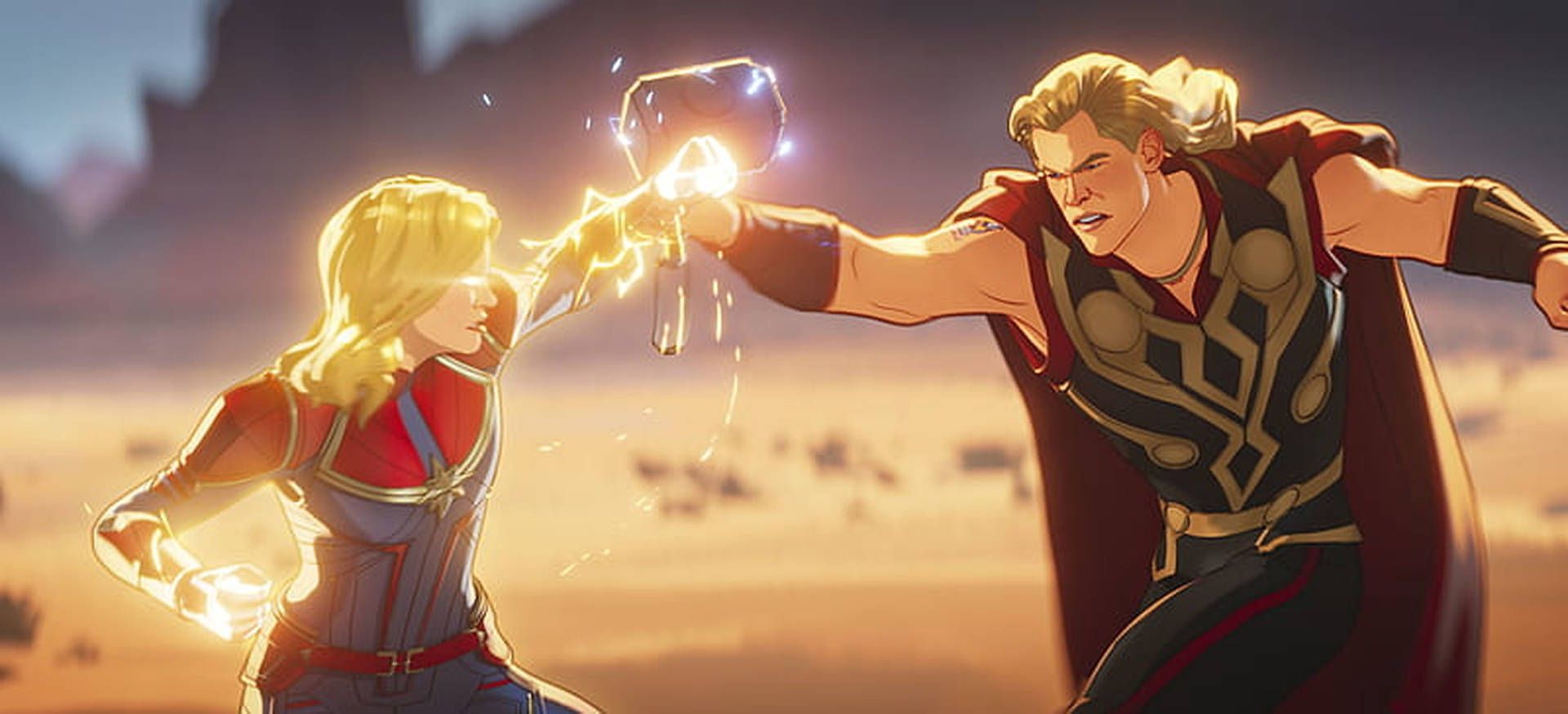 Thor and Captain Marvel Wallpapers - Top Free Thor and Captain Marvel ...