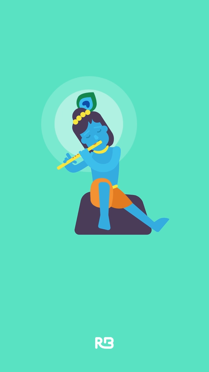 Krishna Minimal Wallpapers - Top Free Krishna Minimal Backgrounds ...