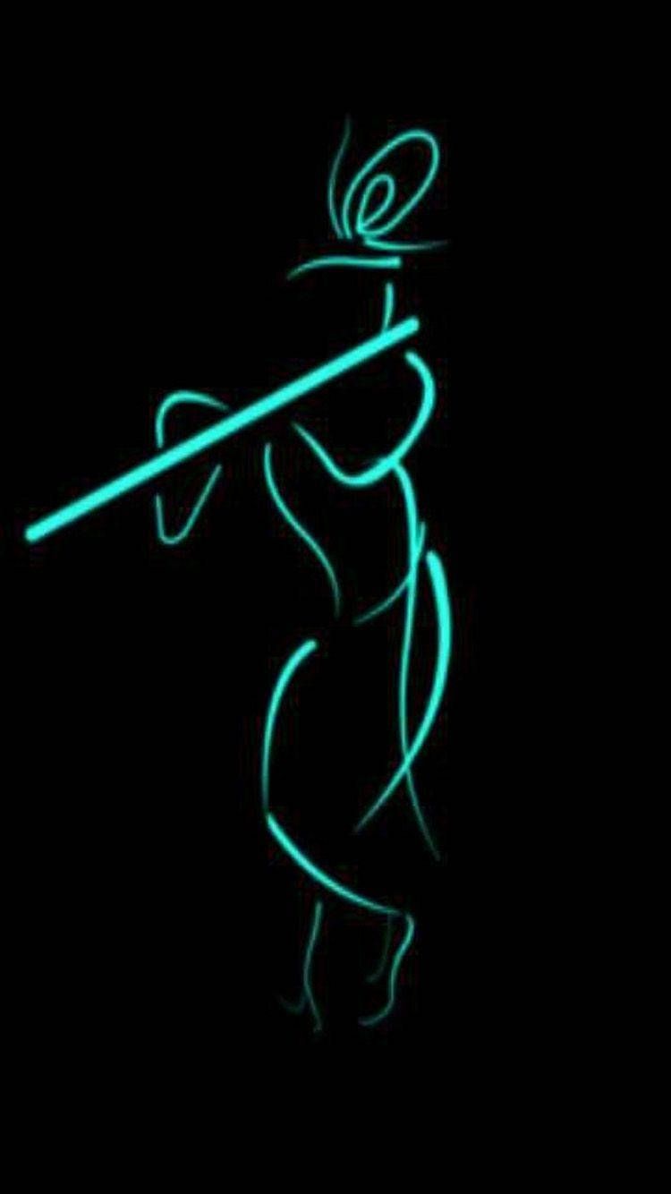 Krishna Minimal Wallpapers - Top Free Krishna Minimal Backgrounds ...