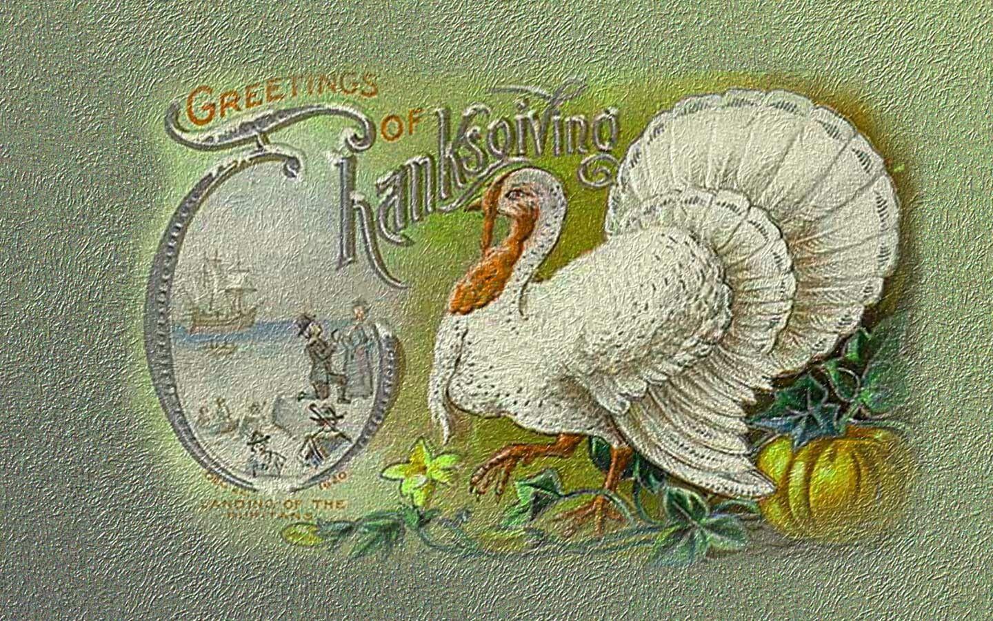 Vintage Happy Thanksgiving Wallpapers - Top Free Vintage Happy ...