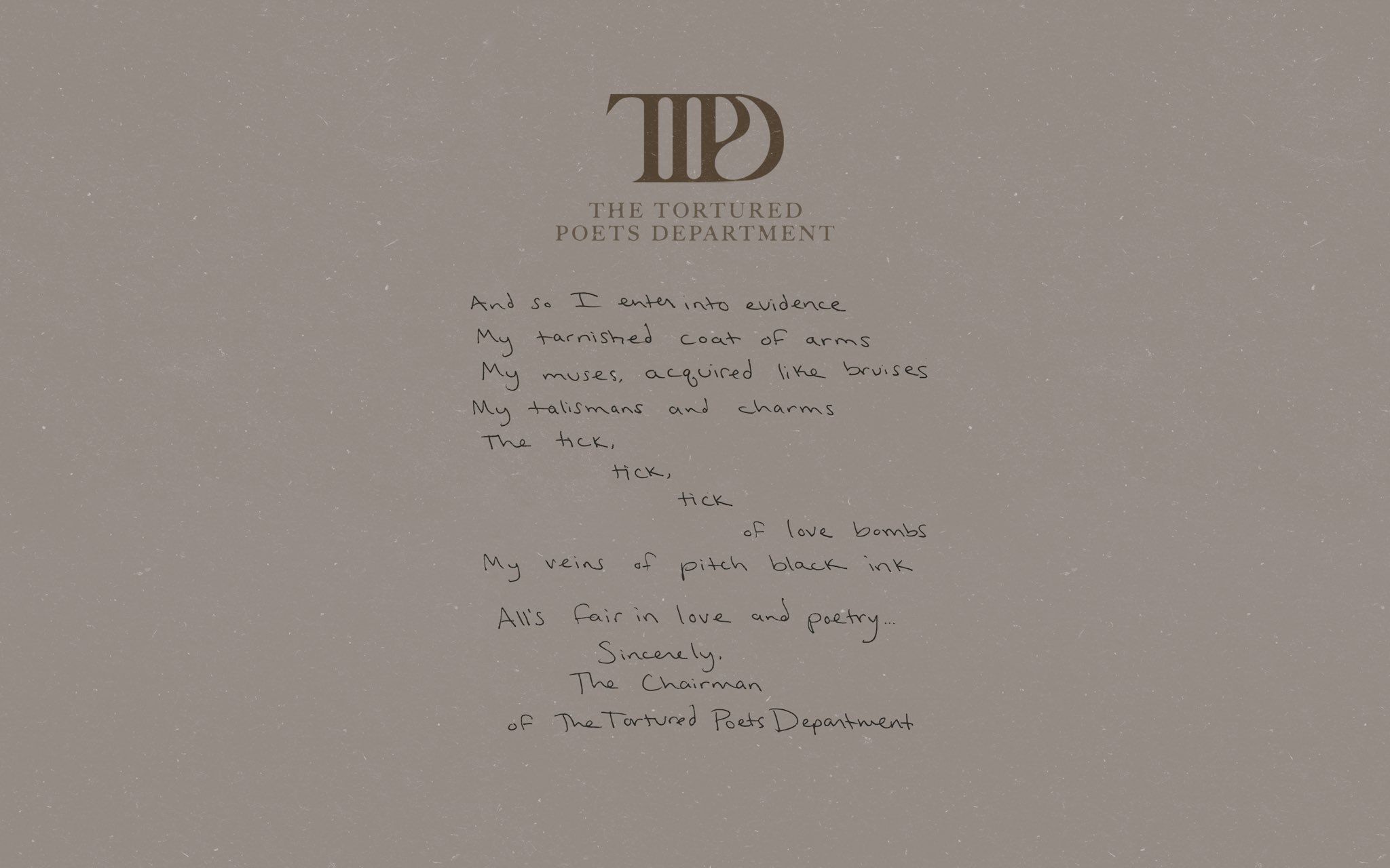 The Tortured Poets Department Wallpapers - Top Free The Tortured Poets ...