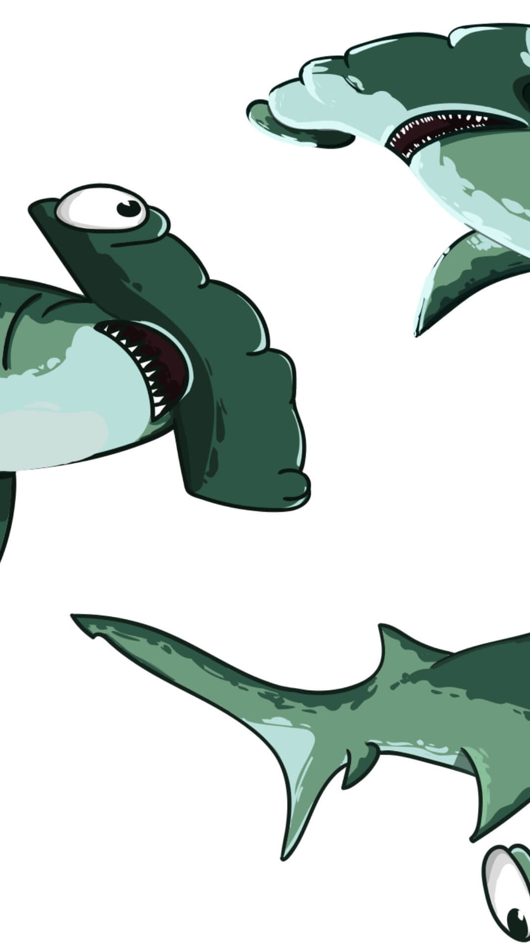 Cool Cartoon Shark Wallpapers - Top Free Cool Cartoon Shark Backgrounds ...