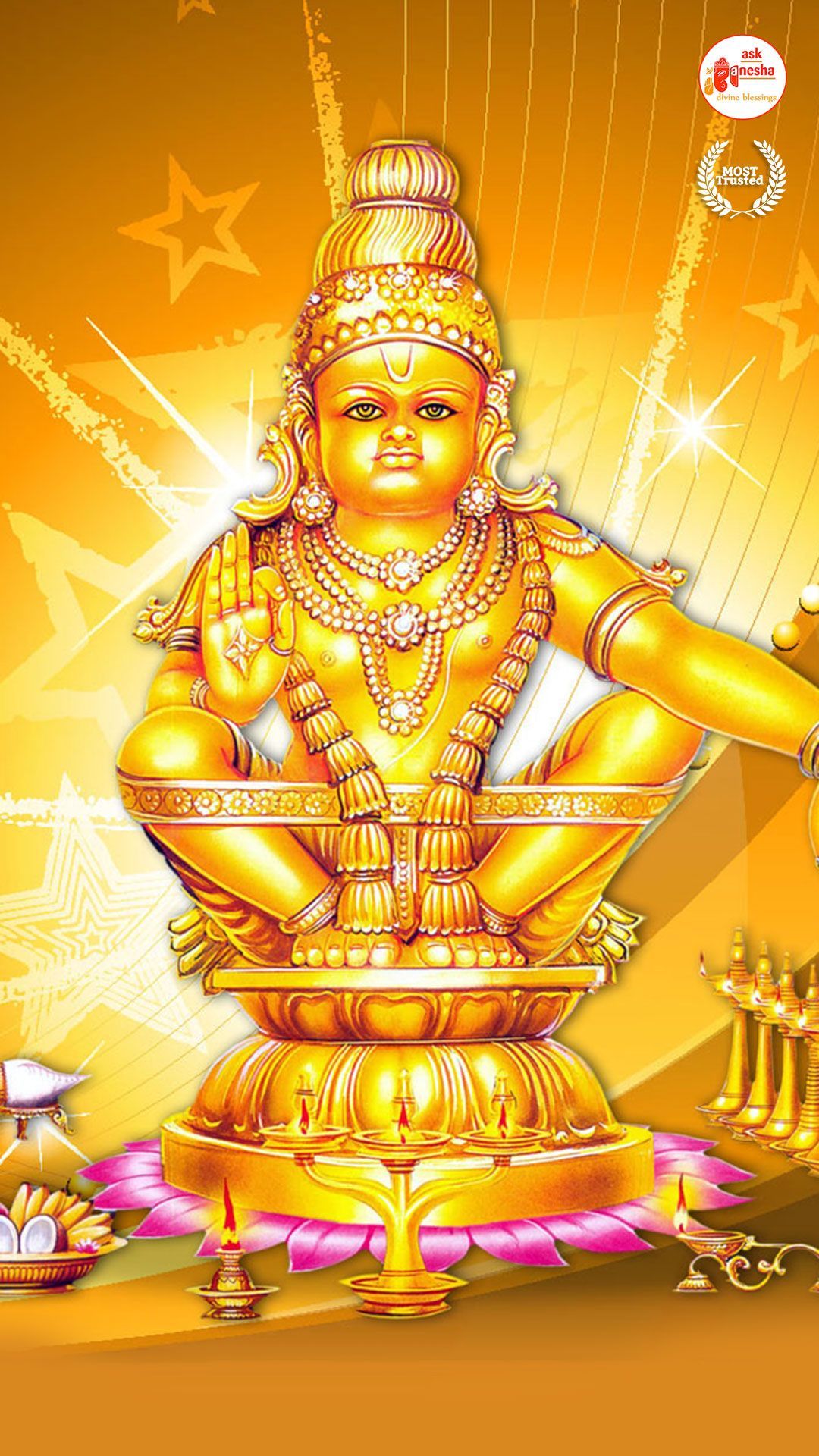 Lord Ayyappan Wallpapers - Top Free Lord Ayyappan Backgrounds ...