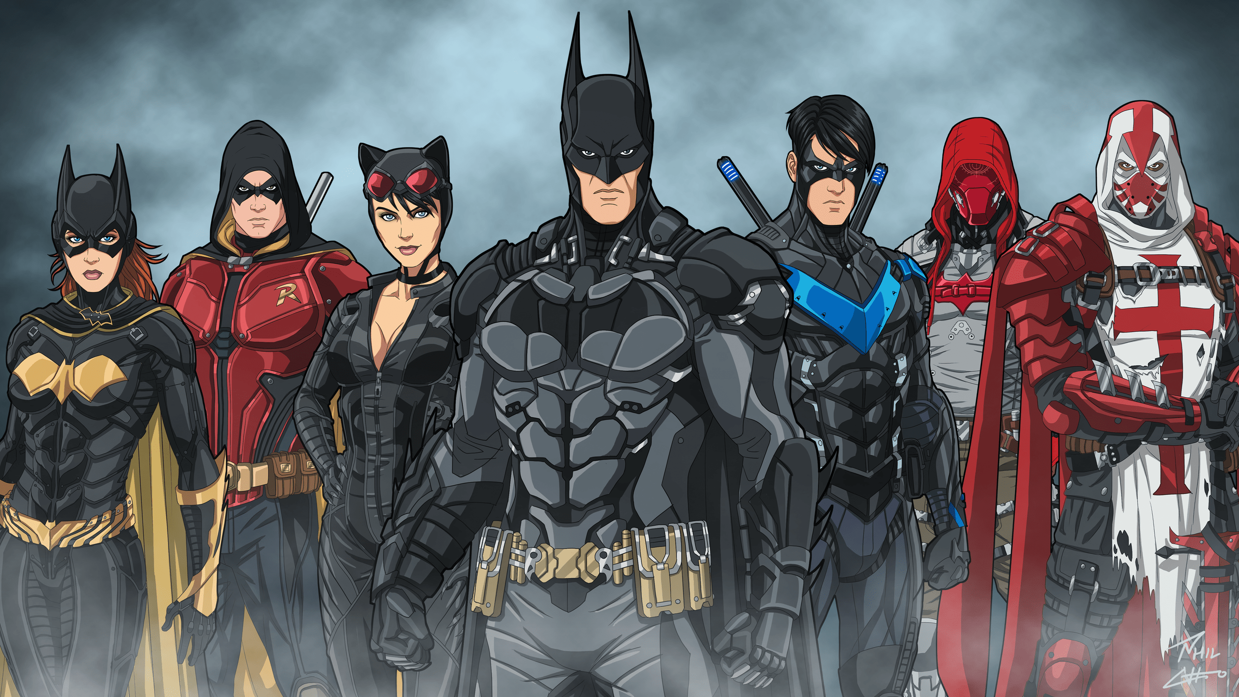 Batfam Wallpapers - Top Free Batfam Backgrounds - WallpaperAccess