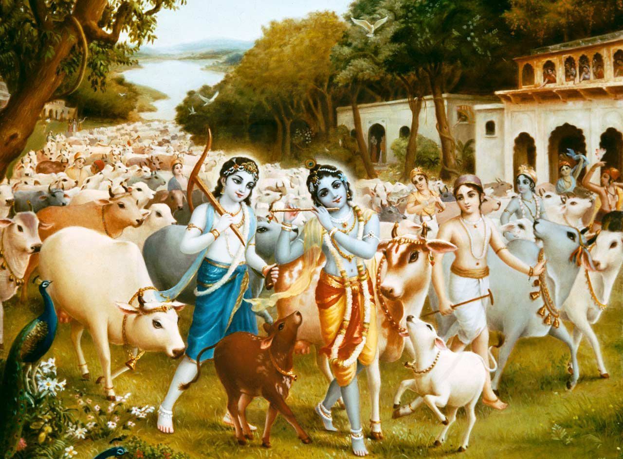 Krishna Balram Wallpapers - Top Free Krishna Balram Backgrounds ...