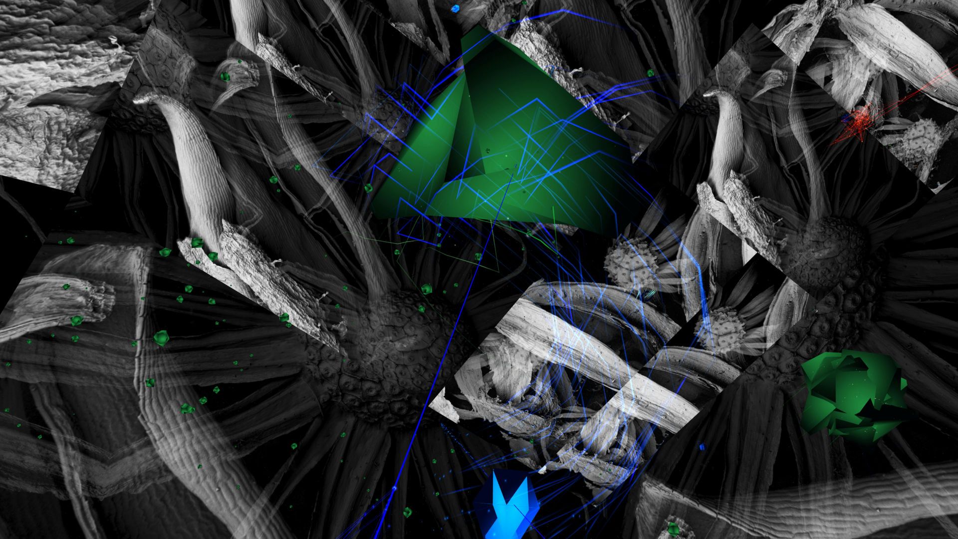 Green Shards Wallpapers - Top Free Green Shards Backgrounds - WallpaperAccess