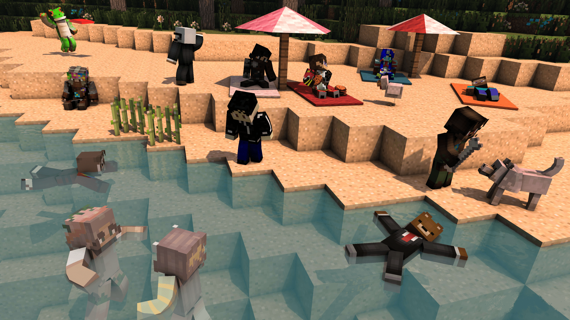 Minecraft Server Wallpapers Top Free Minecraft Server Backgrounds