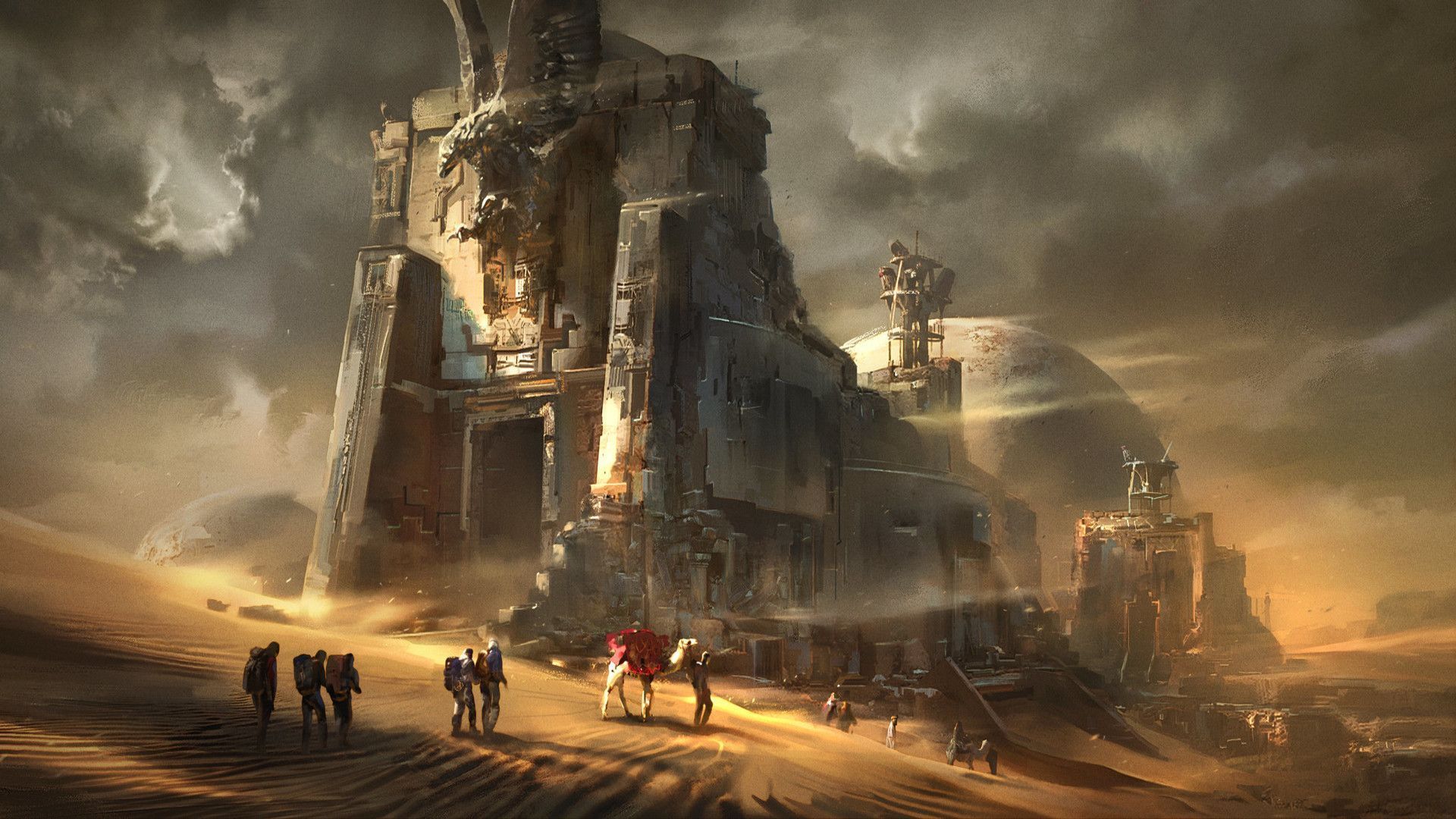 Fantasy Desert Wallpapers - Top Free Fantasy Desert Backgrounds ...