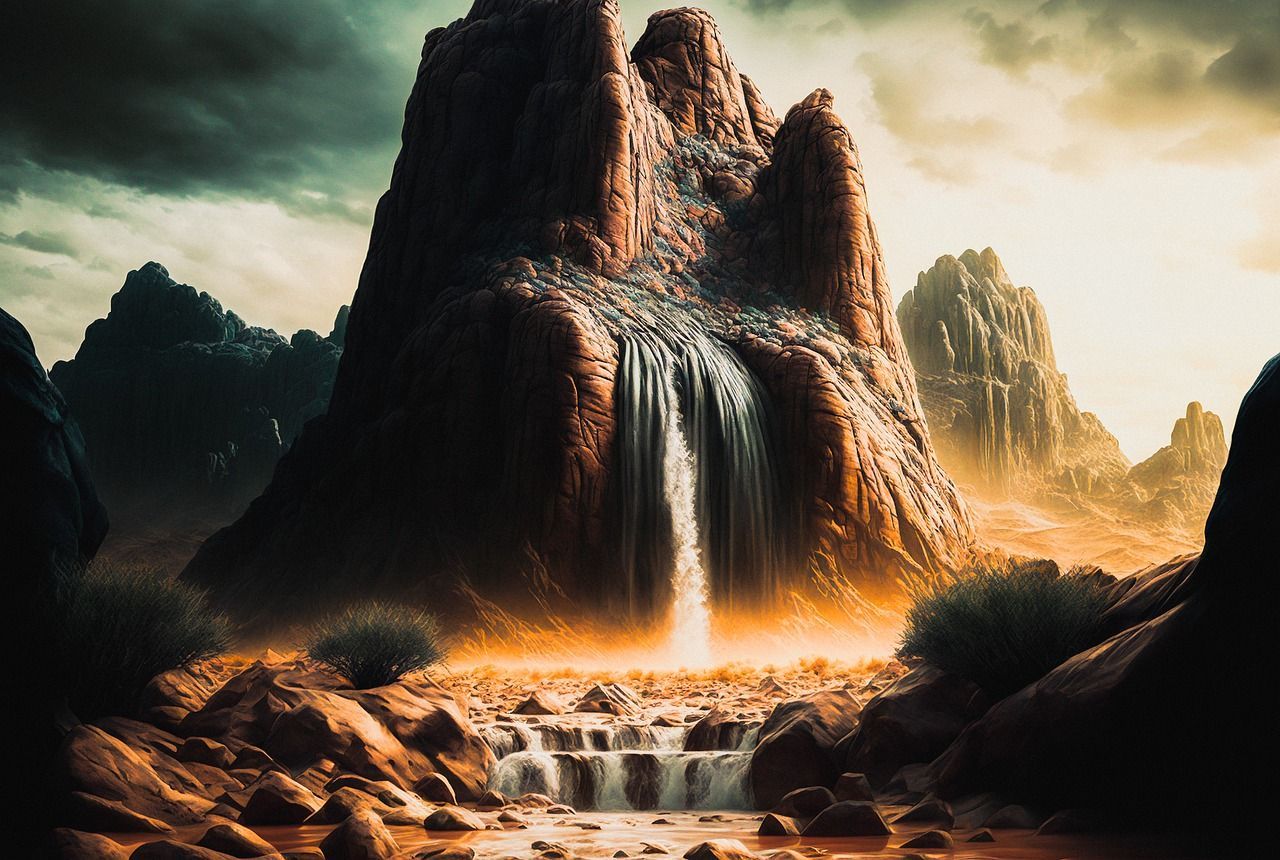 Fantasy Desert Wallpapers - Top Free Fantasy Desert Backgrounds ...