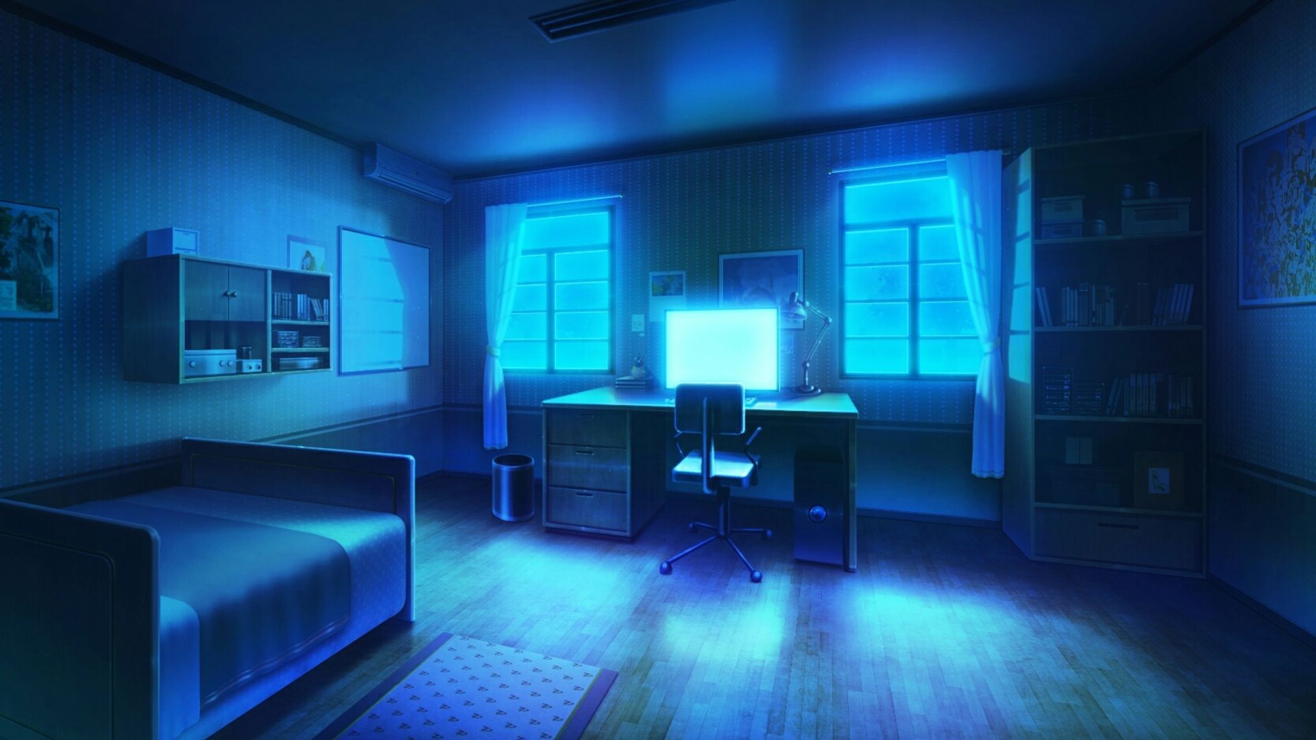 Anime Room Night Wallpapers - Top Free Anime Room Night Backgrounds ...
