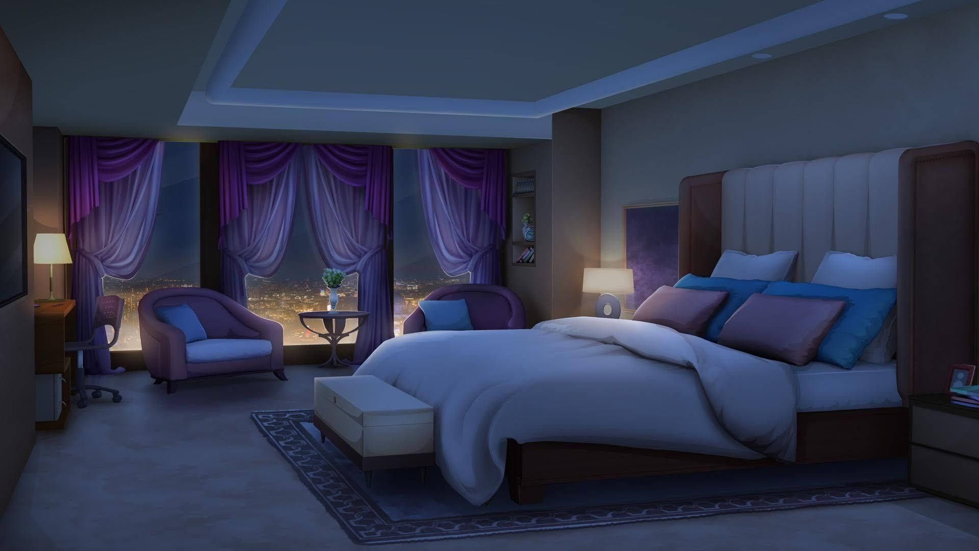 Anime Room Night Wallpapers - Top Free Anime Room Night Backgrounds ...