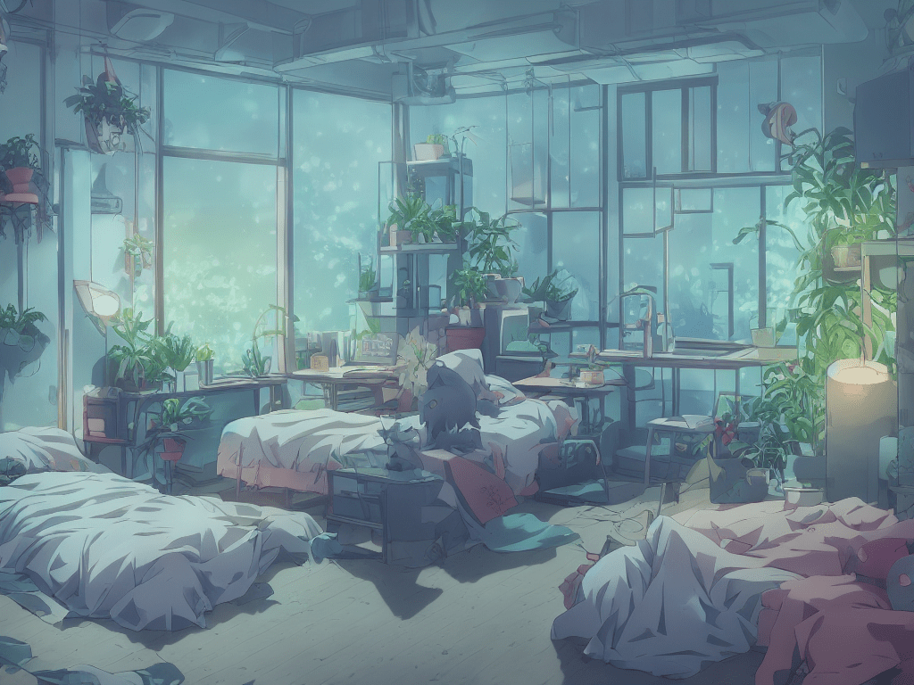 Anime Room Night Wallpapers - Top Free Anime Room Night Backgrounds ...