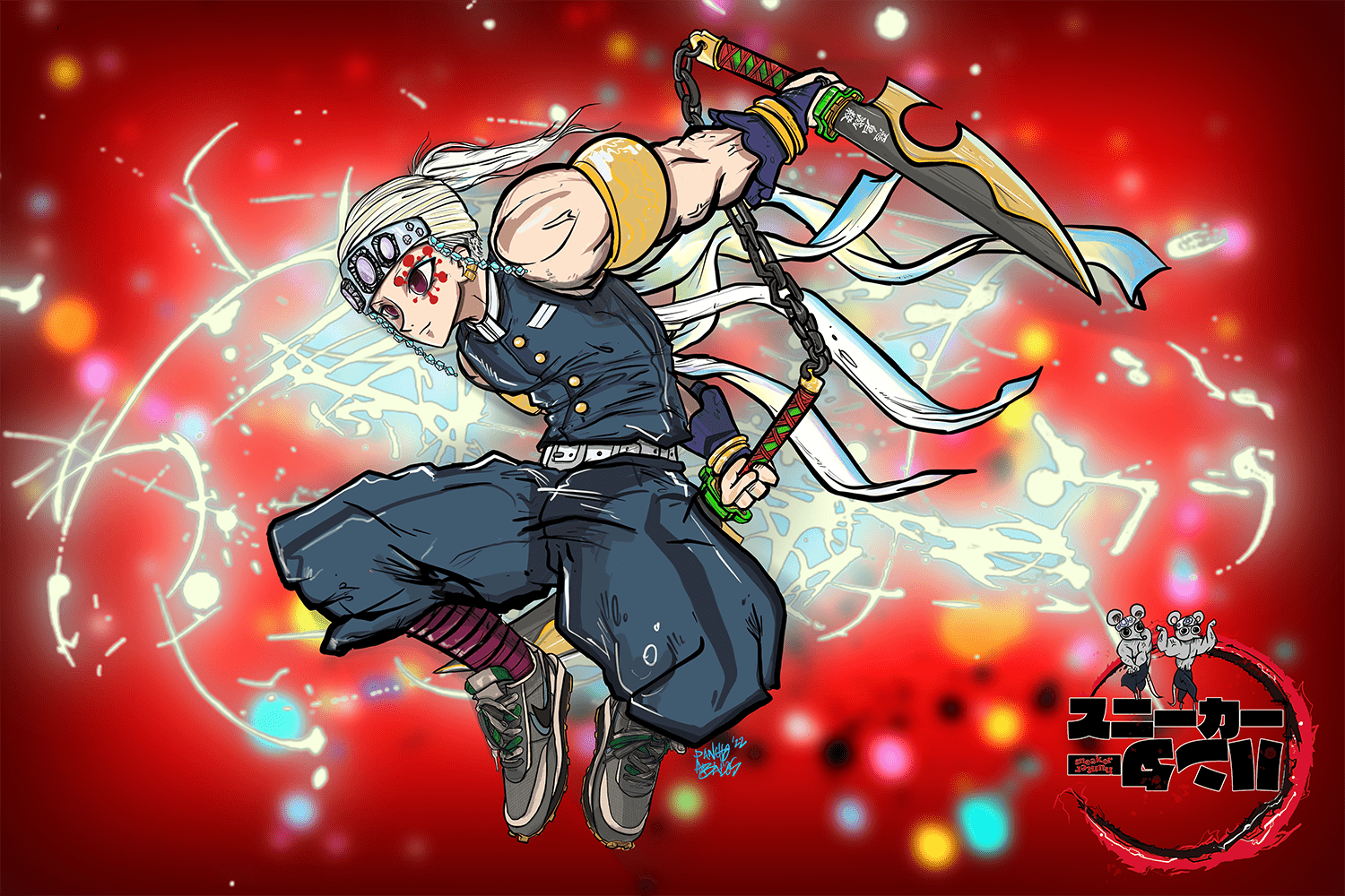 Demon Slayer Uzui Wallpapers - Top Free Demon Slayer Uzui Backgrounds ...