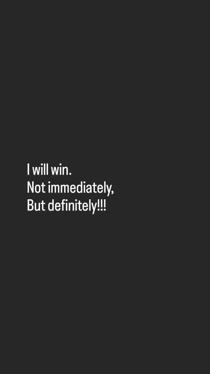 I Will Win Wallpapers - Top Free I Will Win Backgrounds - WallpaperAccess