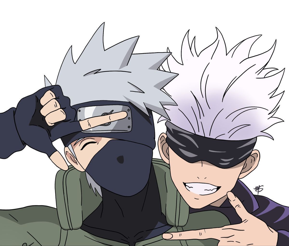 Gojo X Kakashi Wallpapers - Top Free Gojo X Kakashi Backgrounds ...