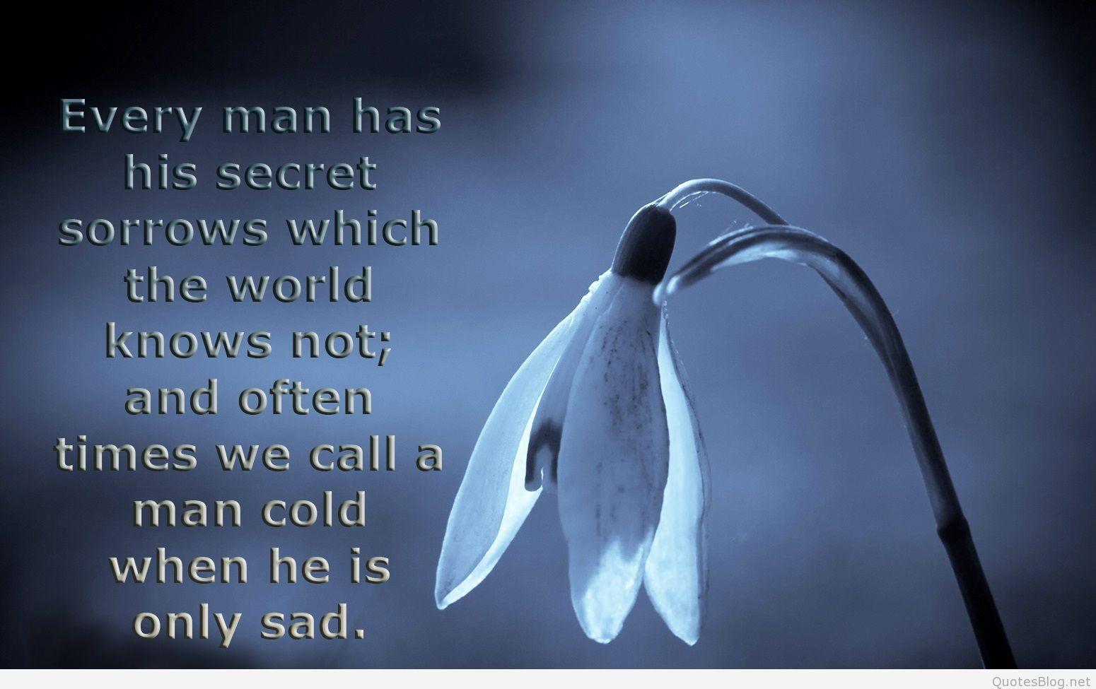 Sad Quotes Wallpapers - Top Free Sad Quotes Backgrounds - WallpaperAccess