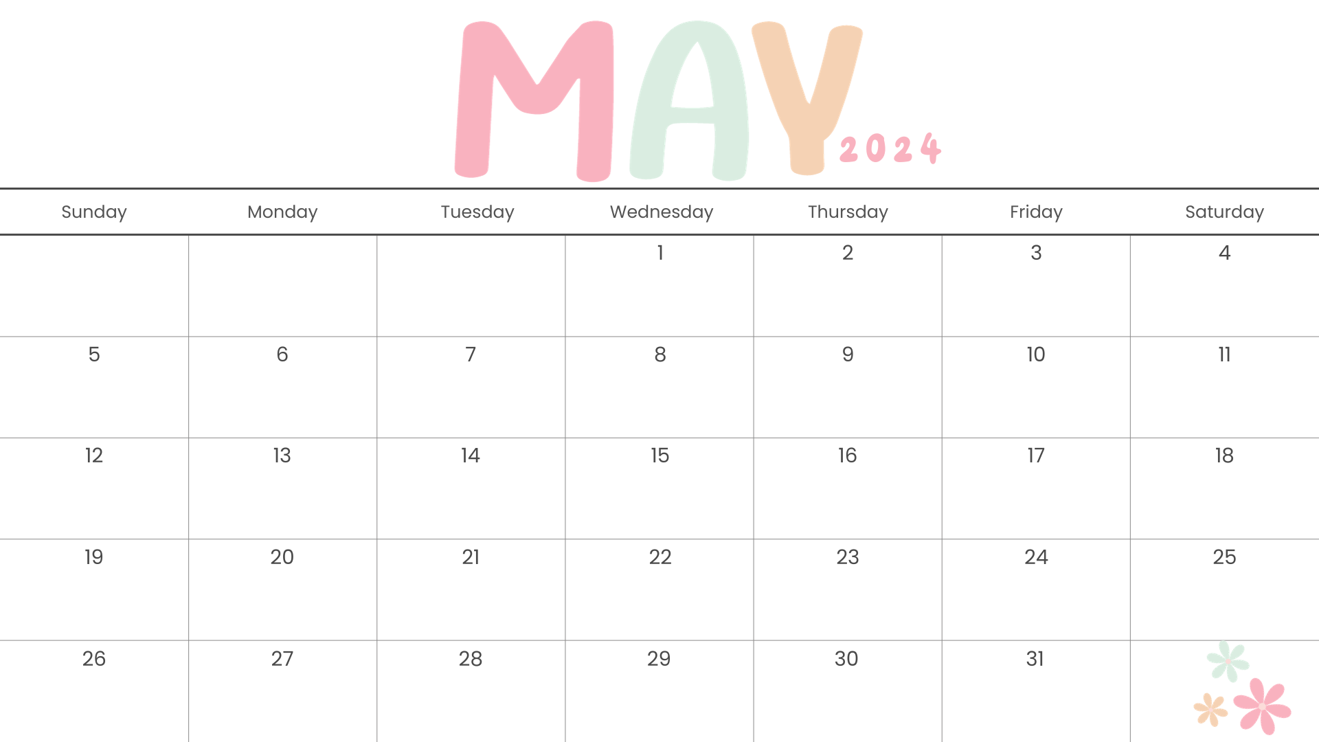 May 2024 Calendar Wallpapers - Top Free May 2024 Calendar Backgrounds ...