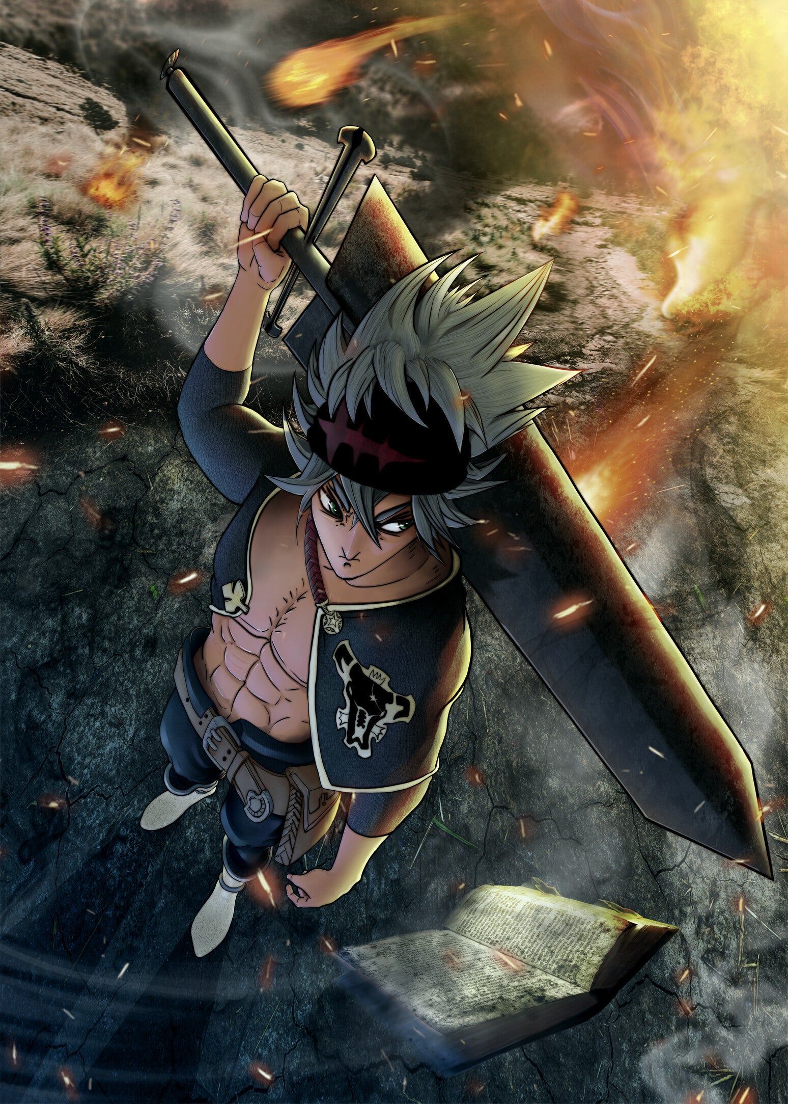 Black Clover Sword Wallpapers - Top Free Black Clover Sword Backgrounds ...