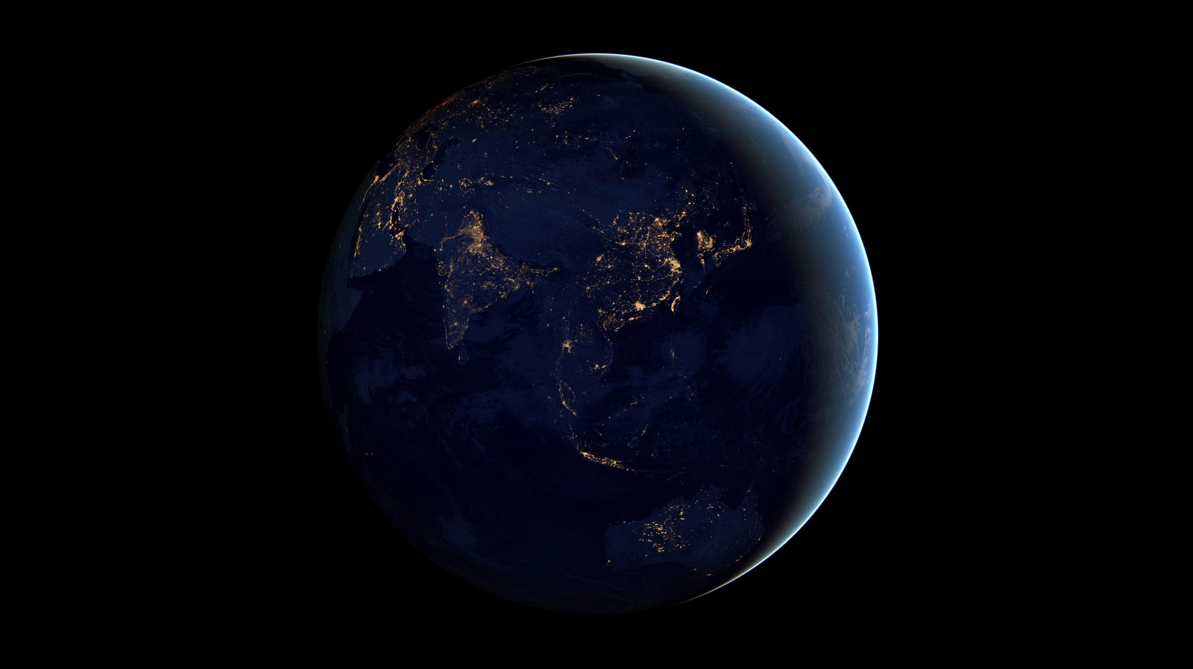 NASA Earth at Night Wallpapers - Top Free NASA Earth at Night ...
