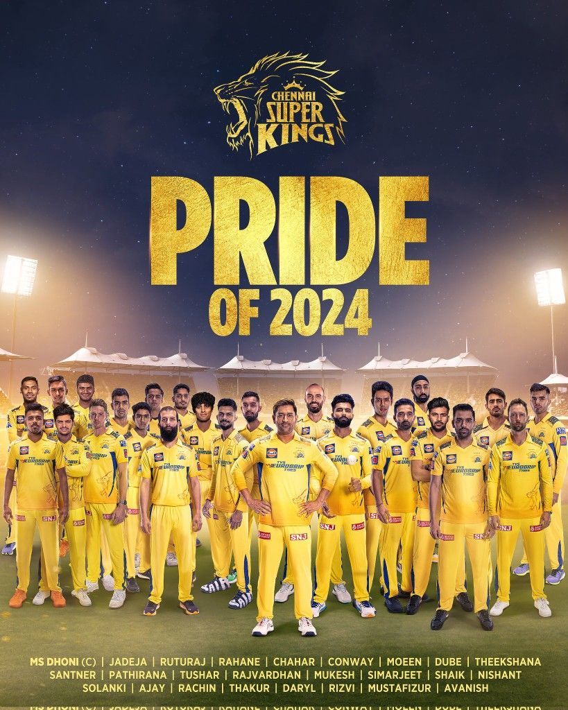 CSK 2024 Wallpapers - Top Free CSK 2024 Backgrounds - WallpaperAccess