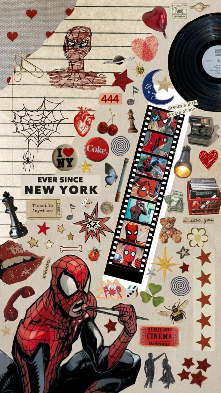 Spiderman Collage Wallpapers - Top Free Spiderman Collage Backgrounds ...
