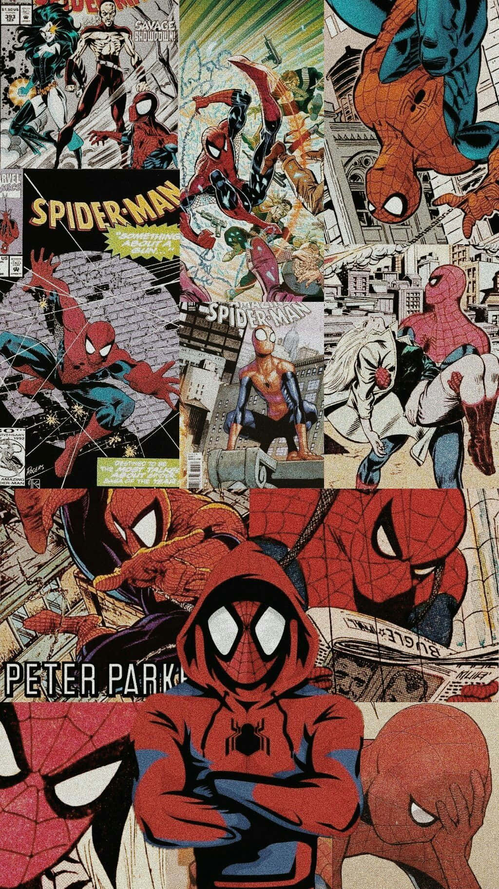 Spiderman Collage Wallpapers - Top Free Spiderman Collage Backgrounds ...