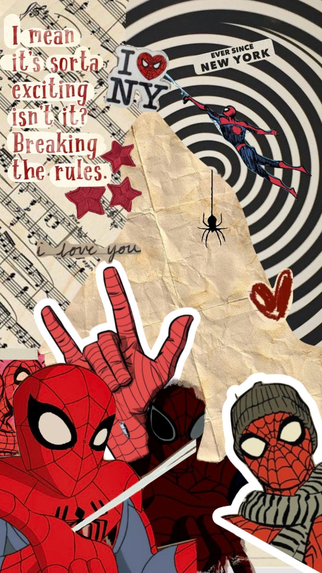 Spiderman Collage Wallpapers - Top Free Spiderman Collage Backgrounds ...