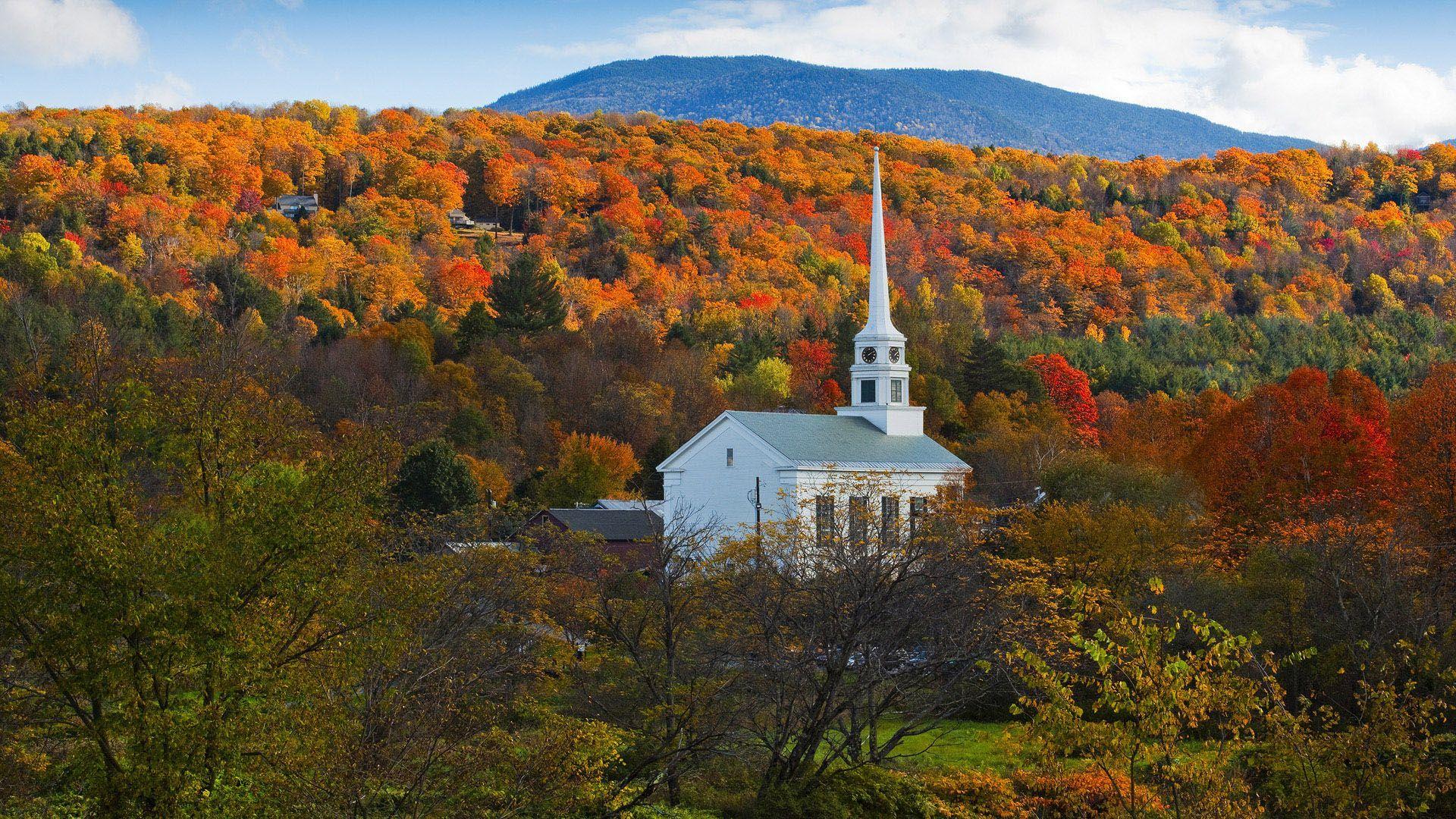 Vermont Autumn Scenes Desktop Wallpapers - Top Free Vermont Autumn ...
