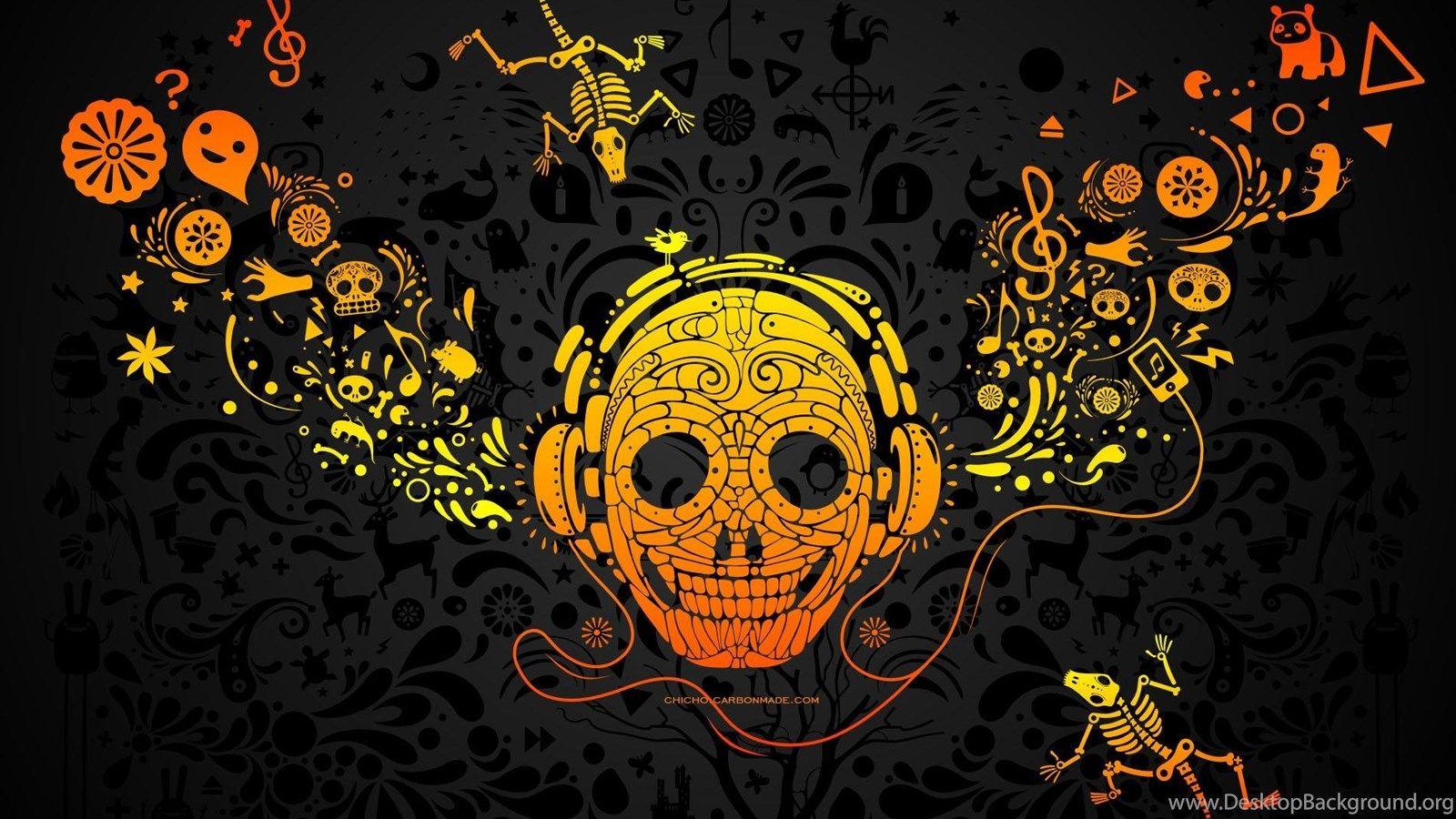 HD Skull Desktop Wallpapers - Top Free HD Skull Desktop Backgrounds ...