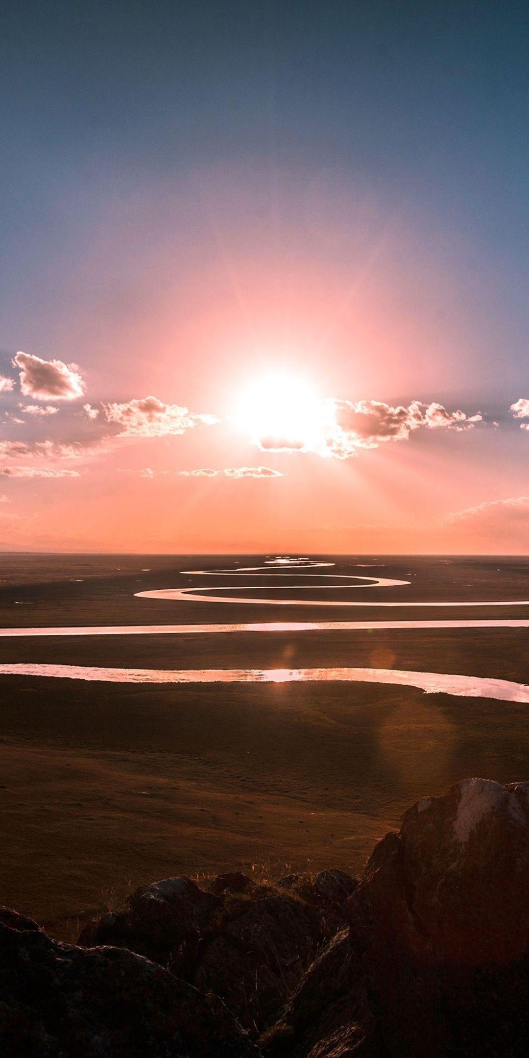 River Sunrise Wallpapers - Top Free River Sunrise Backgrounds ...