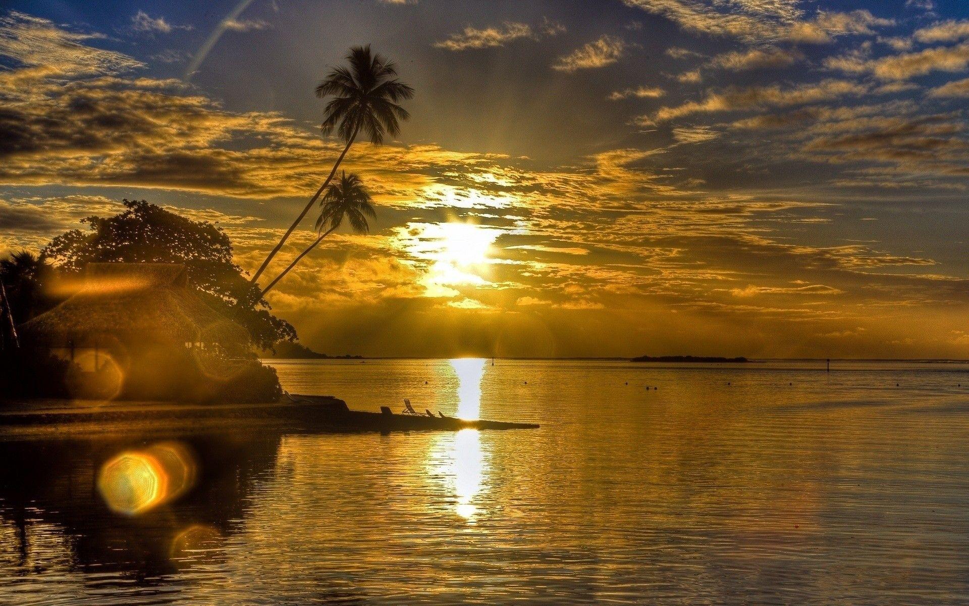 Island Sunrise Wallpapers - Top Free Island Sunrise Backgrounds ...