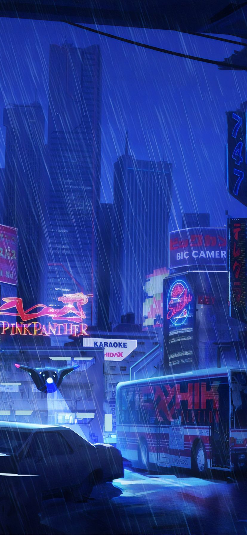 Cyberpunk Rain Wallpapers - Top Free Cyberpunk Rain Backgrounds ...