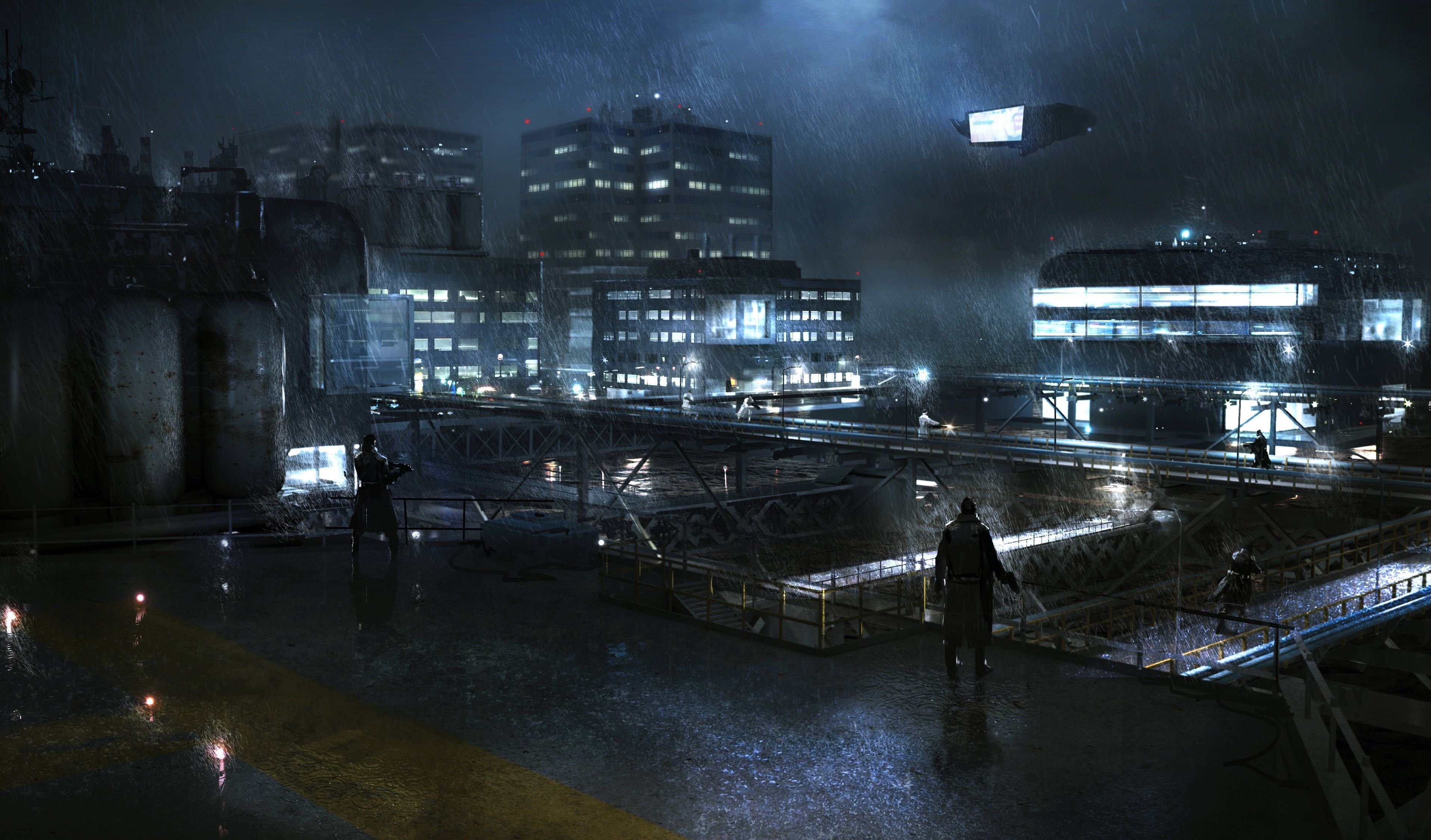 Cyberpunk Rain Wallpapers - Top Free Cyberpunk Rain Backgrounds ...