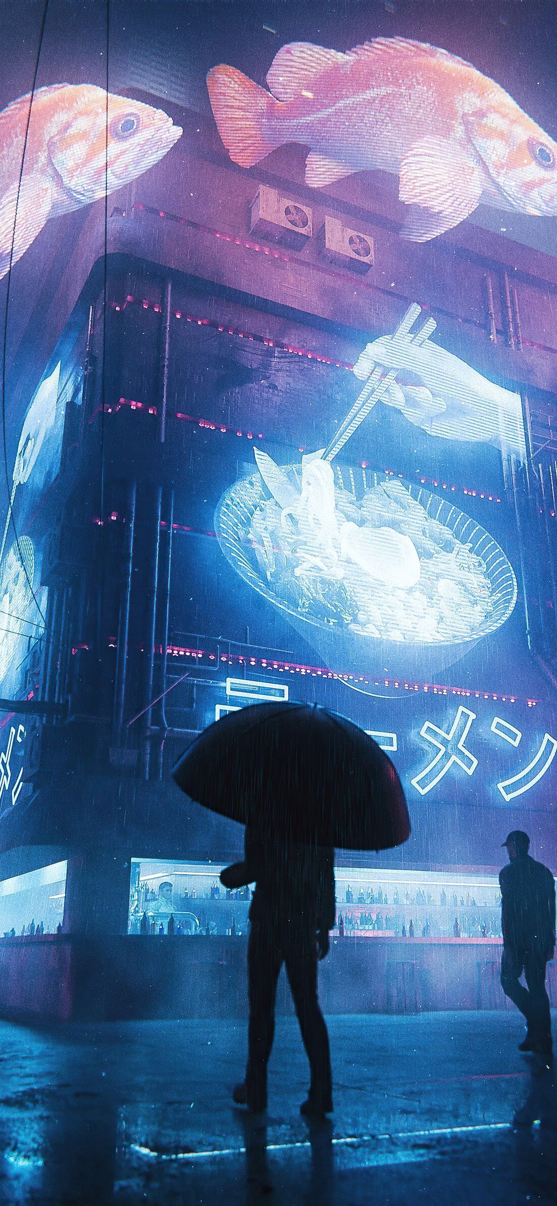 Cyberpunk Rain Wallpapers - Top Free Cyberpunk Rain Backgrounds ...