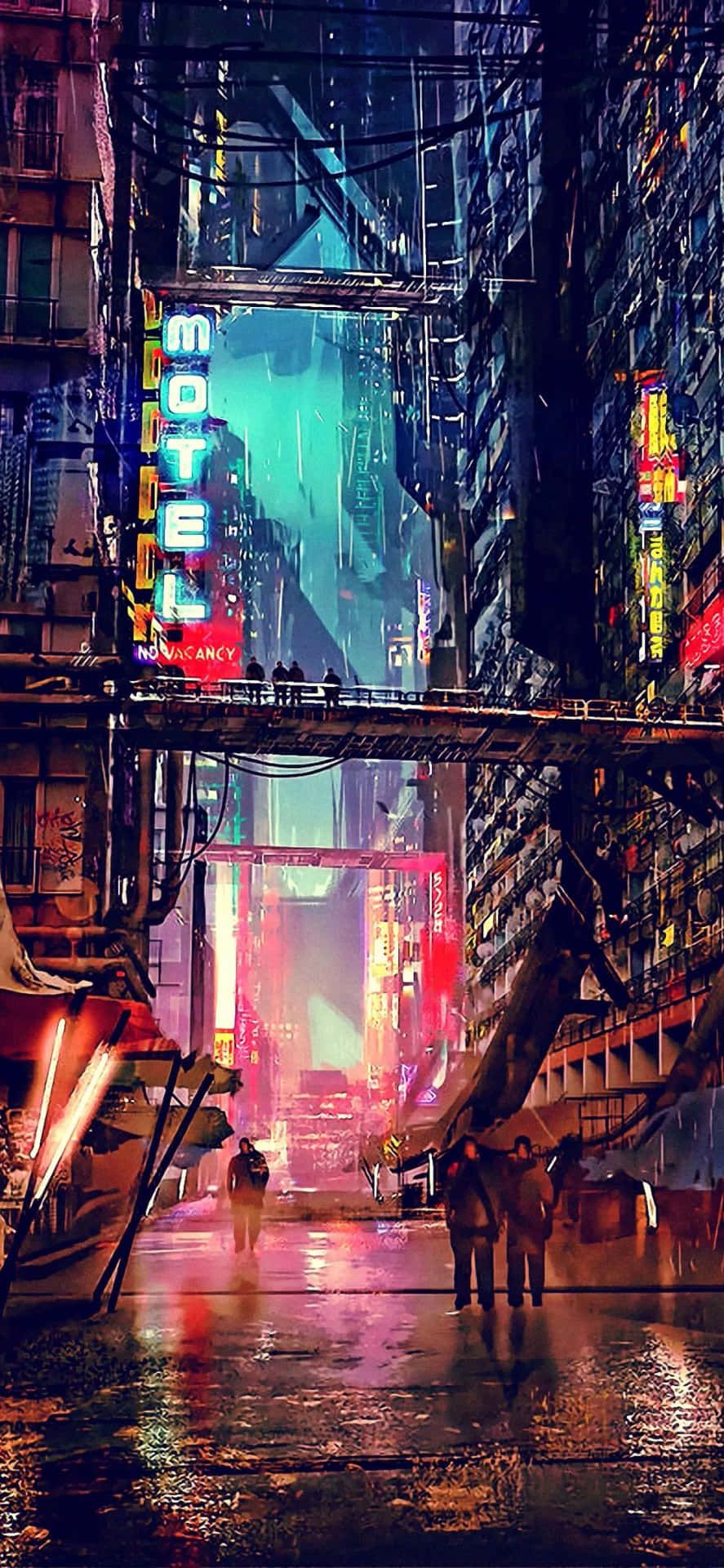 Cyberpunk Rain Wallpapers - Top Free Cyberpunk Rain Backgrounds ...