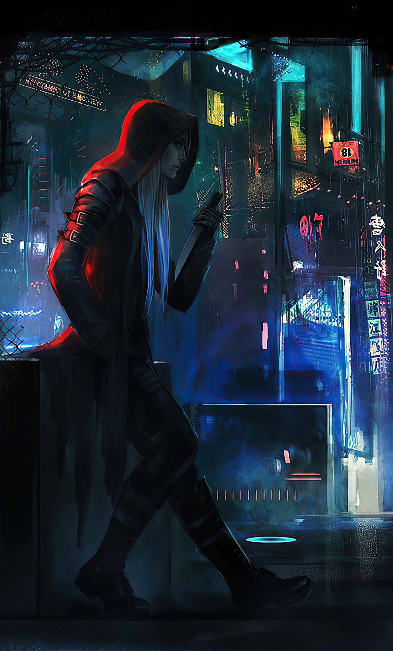 Cyberpunk Rain Wallpapers - Top Free Cyberpunk Rain Backgrounds ...