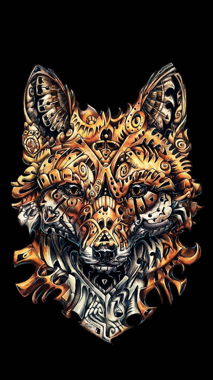 Dark Fox Wallpapers - Top Free Dark Fox Backgrounds - WallpaperAccess