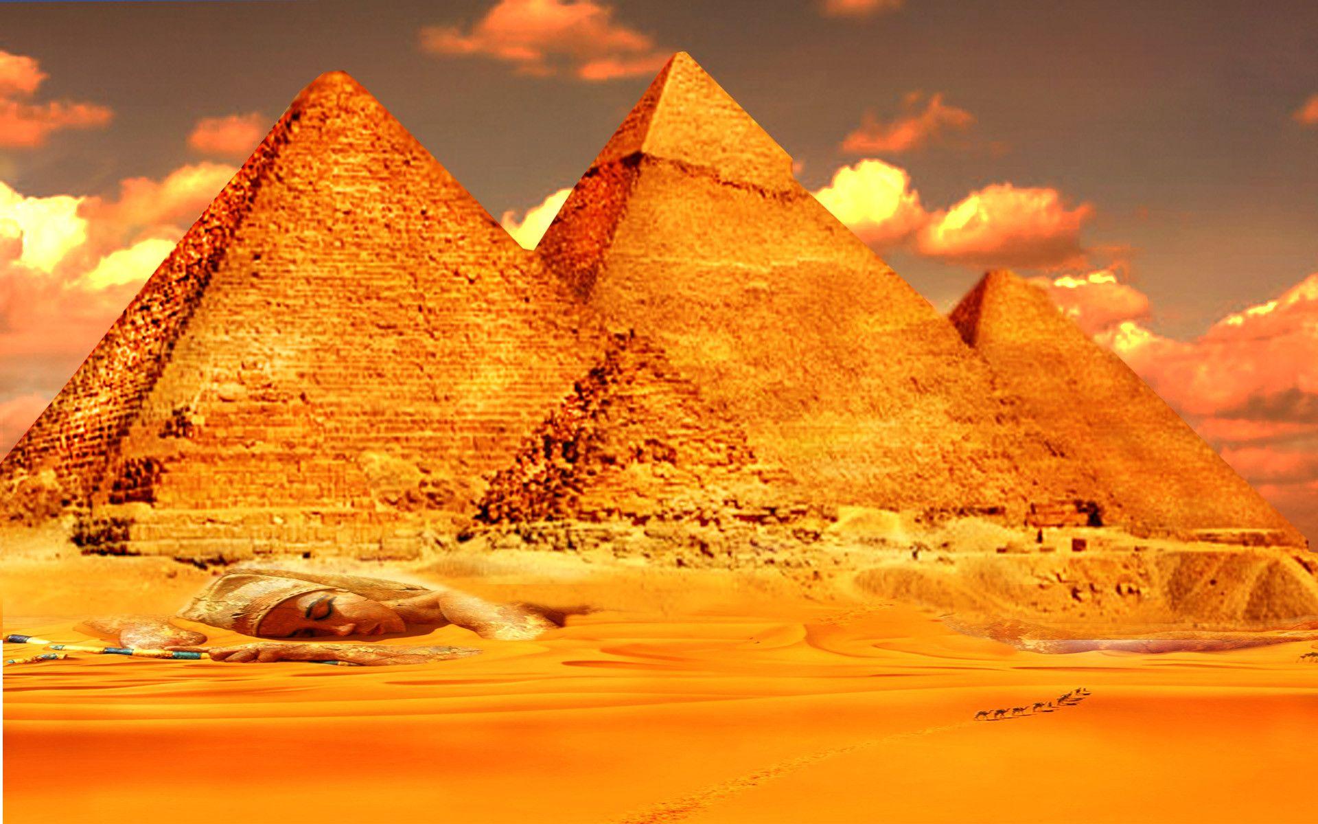 Great Pyramids Wallpapers - Top Free Great Pyramids Backgrounds ...