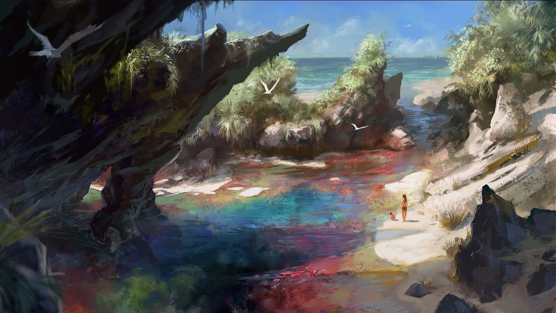 Fantasy Beach Wallpapers - Top Free Fantasy Beach Backgrounds ...