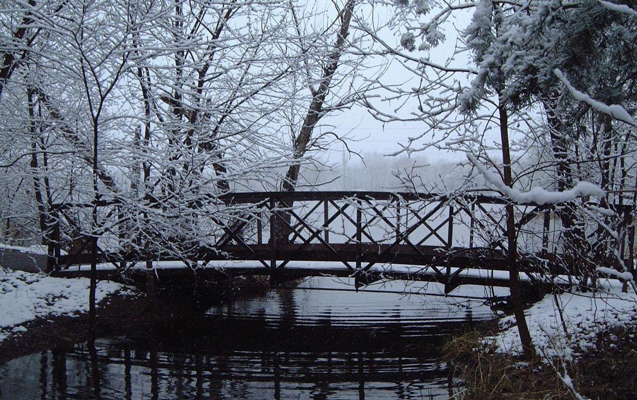 Winter Bridge Wallpapers - Top Free Winter Bridge Backgrounds ...