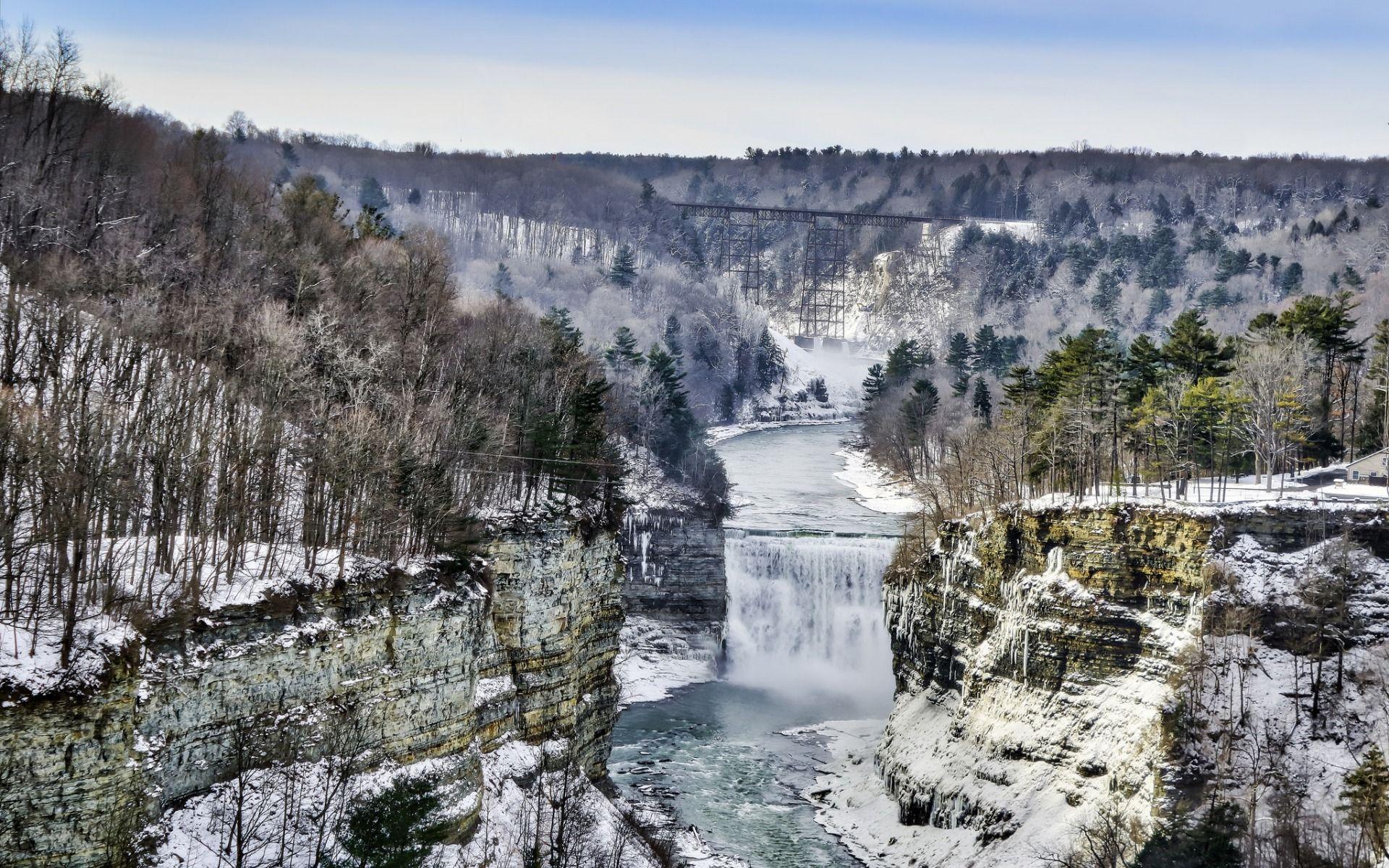 Winter Bridge Wallpapers - Top Free Winter Bridge Backgrounds ...