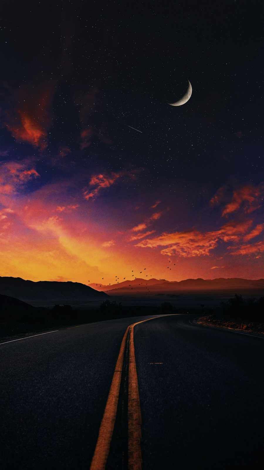 Street Sunset Wallpapers - Top Free Street Sunset Backgrounds ...