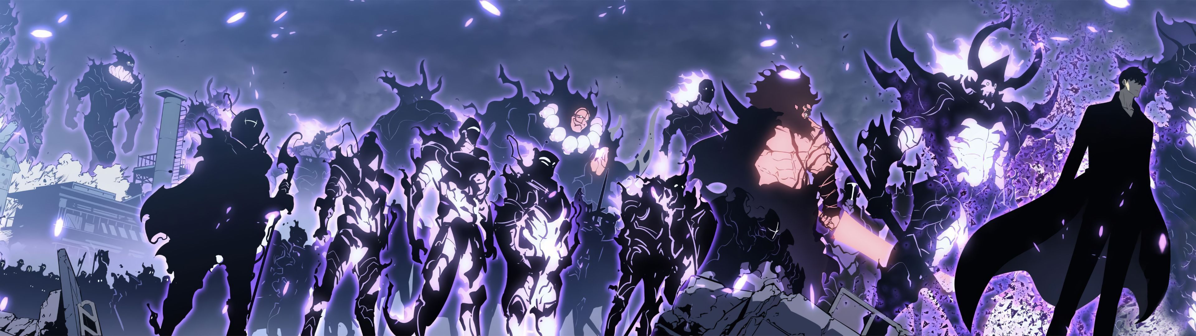 Solo Leveling Dual Monitor Wallpapers - Top Free Solo Leveling Dual ...