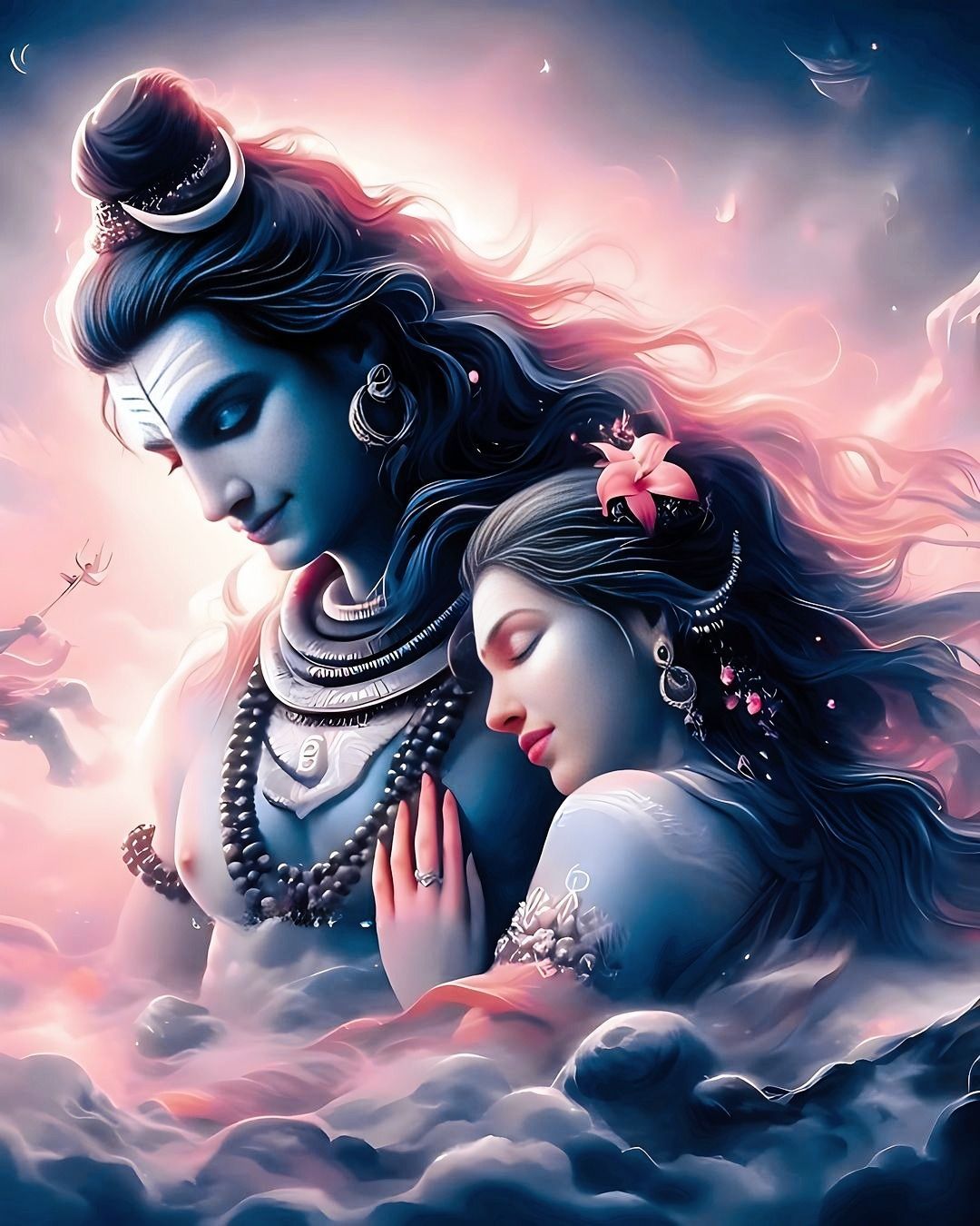 Shiv Parvati Love Wallpapers - Top Free Shiv Parvati Love Backgrounds ...
