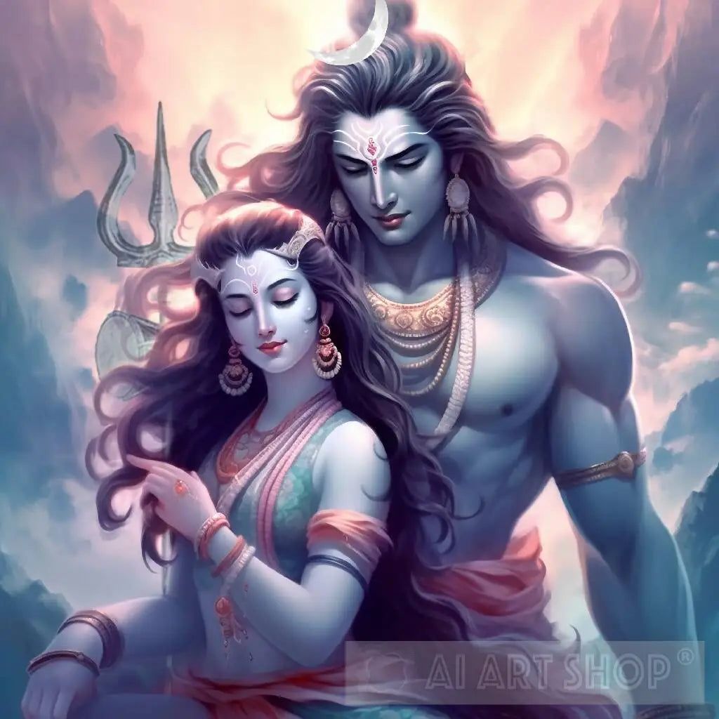 Shiv Parvati Love Wallpapers - Top Free Shiv Parvati Love Backgrounds ...